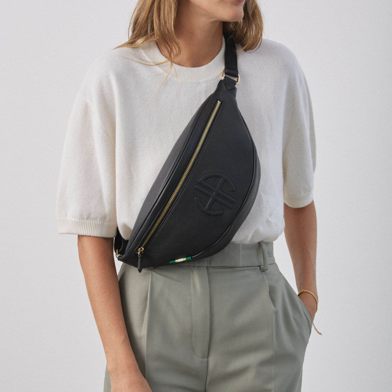 HARRY AUSTIN - Leather Bum Bag Tan